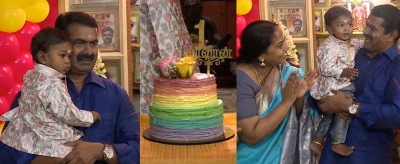 'மாவீரன் பிரபாகரனின்' பிறந்தநாள்..! உற்சாகமாக கொண்டாடிய சீமான் ...