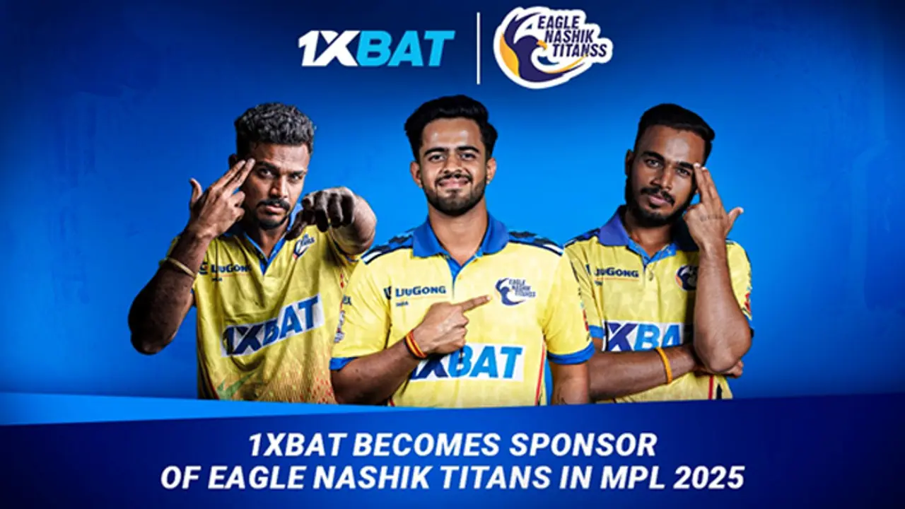 MPL 2025: Eagle Nashik Titans को मिला नया साथी, 1xBat बना स्पॉन्सर | 1xbat Becomes Eagle Nashik ...