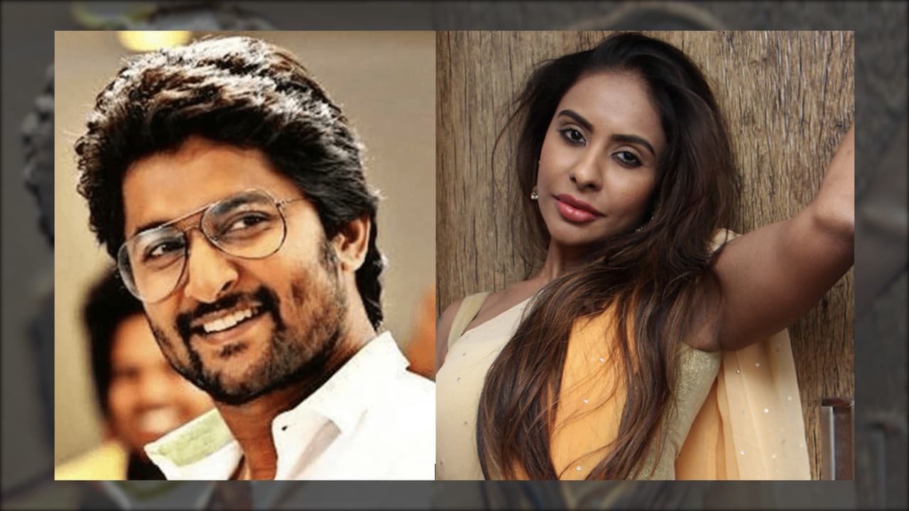 Swear on family and career that you didn't f**k me, Sri Reddy asks Nani ...
