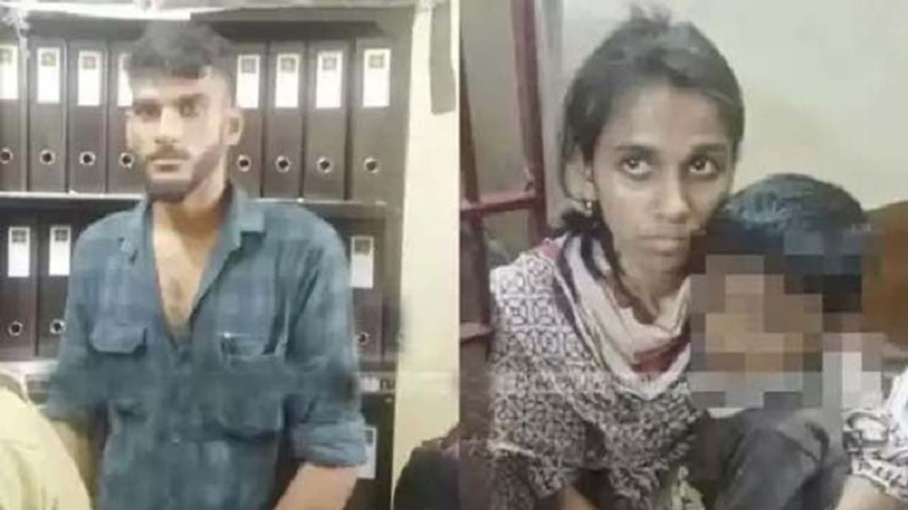 கணவரை ஏமாற்றி கள்ளக் காதலனுடன் ஓடிய இளம் பெண் !! கழுத்தில் கத்தியுடன் ...