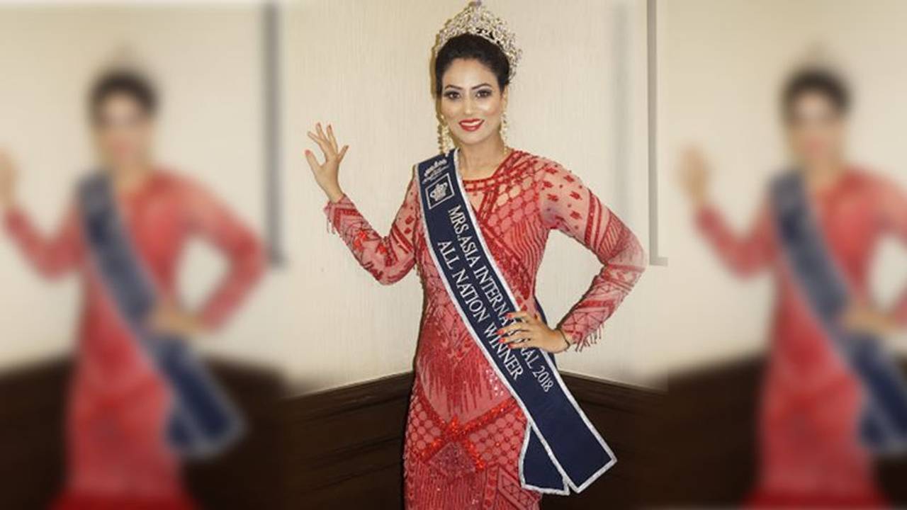 Mrs. Asia International 2018: Anupama Soni nabs the crown | Mrs Asia ...