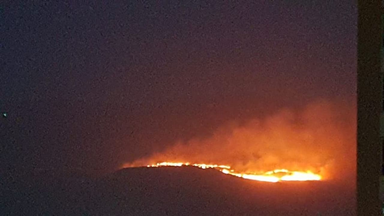आग की लपटों में घिरी मायानगरी मुंबई | Mumbai Forest Catch Fire ...