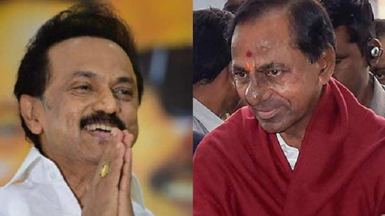 కేసీఆర్‌కు స్టాలిన్ షాక్: కాంగ్రెస్ ఫ్యాక్టర్, కేసీఆర్‌కు అందని ఆహ్వానం ...