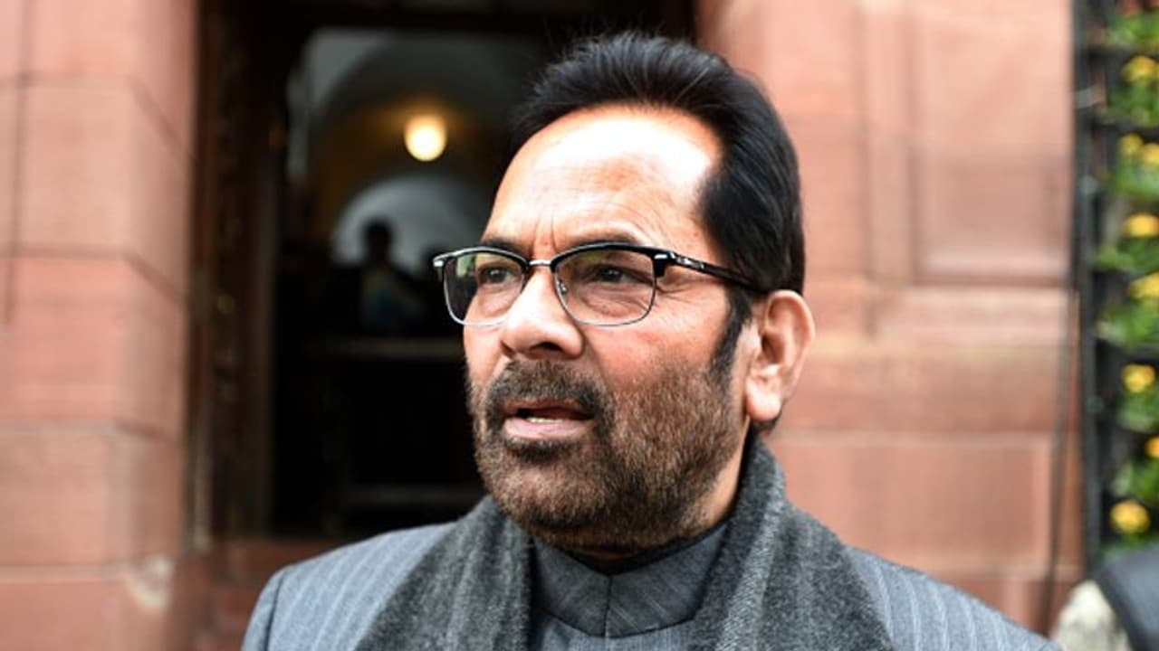 'Territory of terrorism': BJP leader Mukhtar Abbas Naqvi slams Pakistan ...