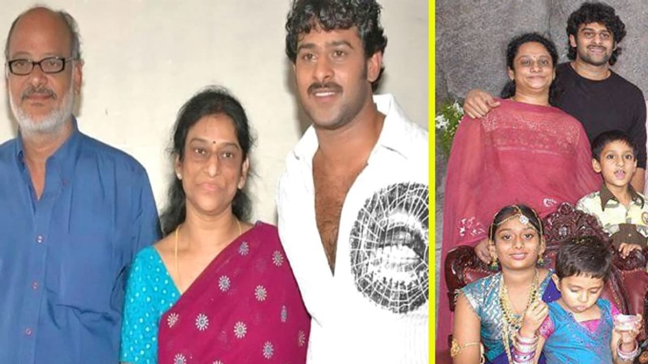Saaho Star Prabhas Family Members | Asianet News Hindi