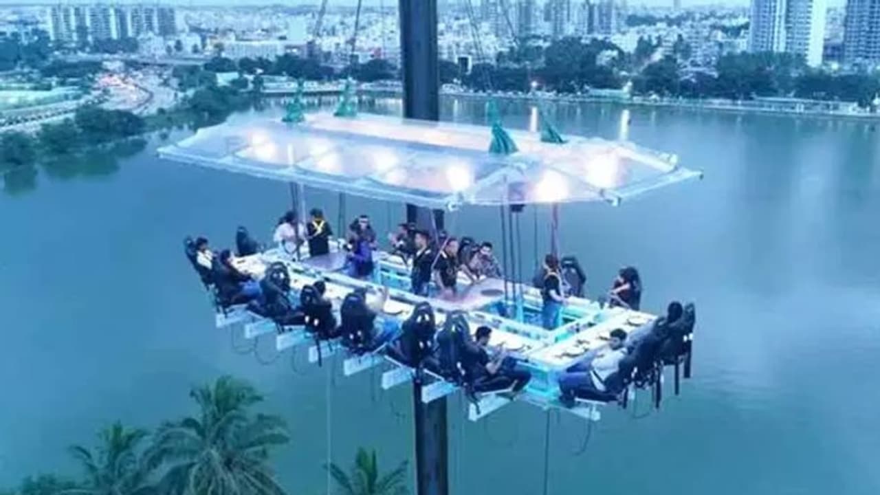 This Fly Dining restaurant in Noida serves food, adventure up in the ...