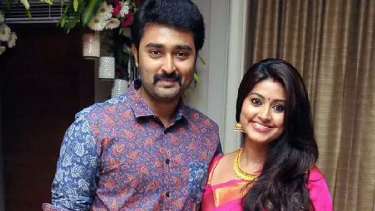 On husband Prasanna's birthday, actress Sneha introduces daughter ...