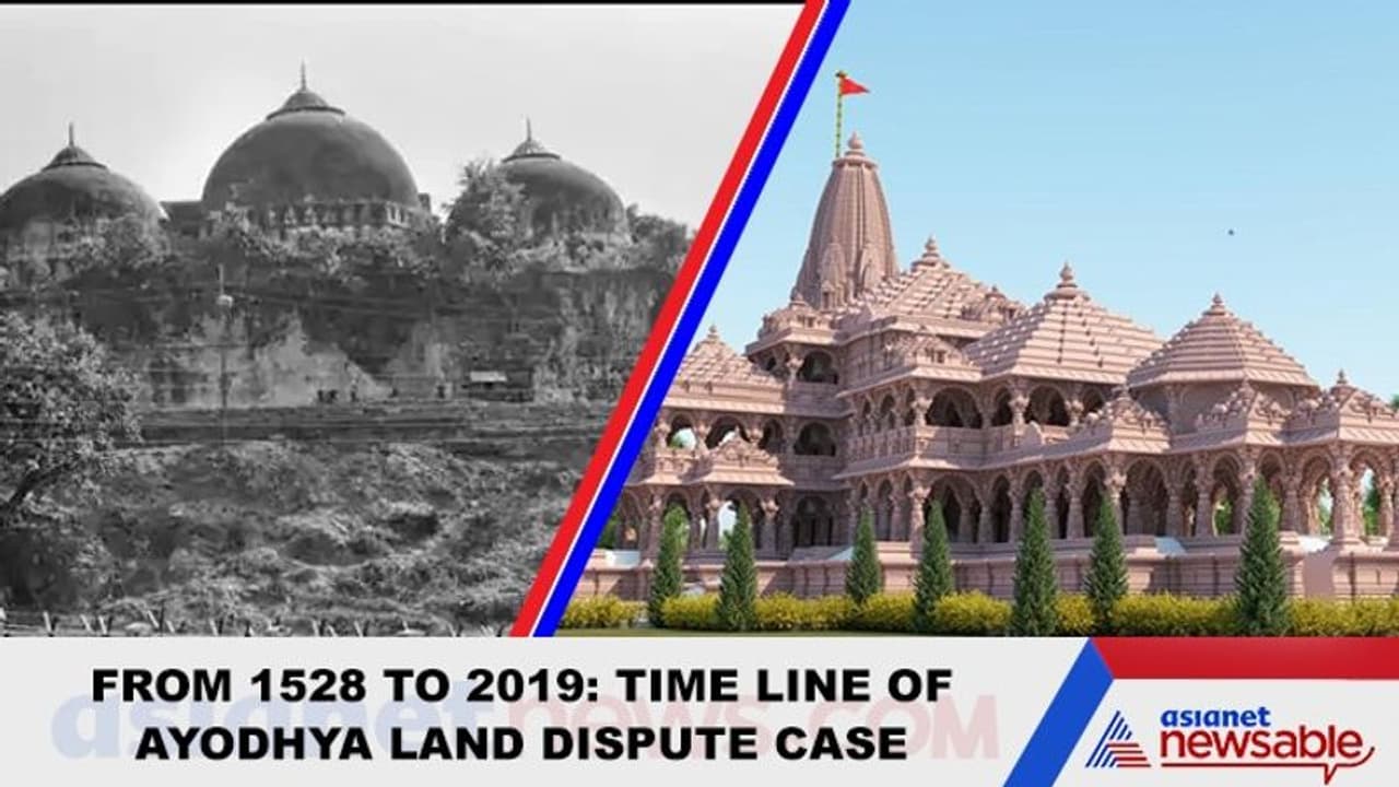 How Ayodhya Land Dispute Case Unfolded Over the Years: A Timeline ...
