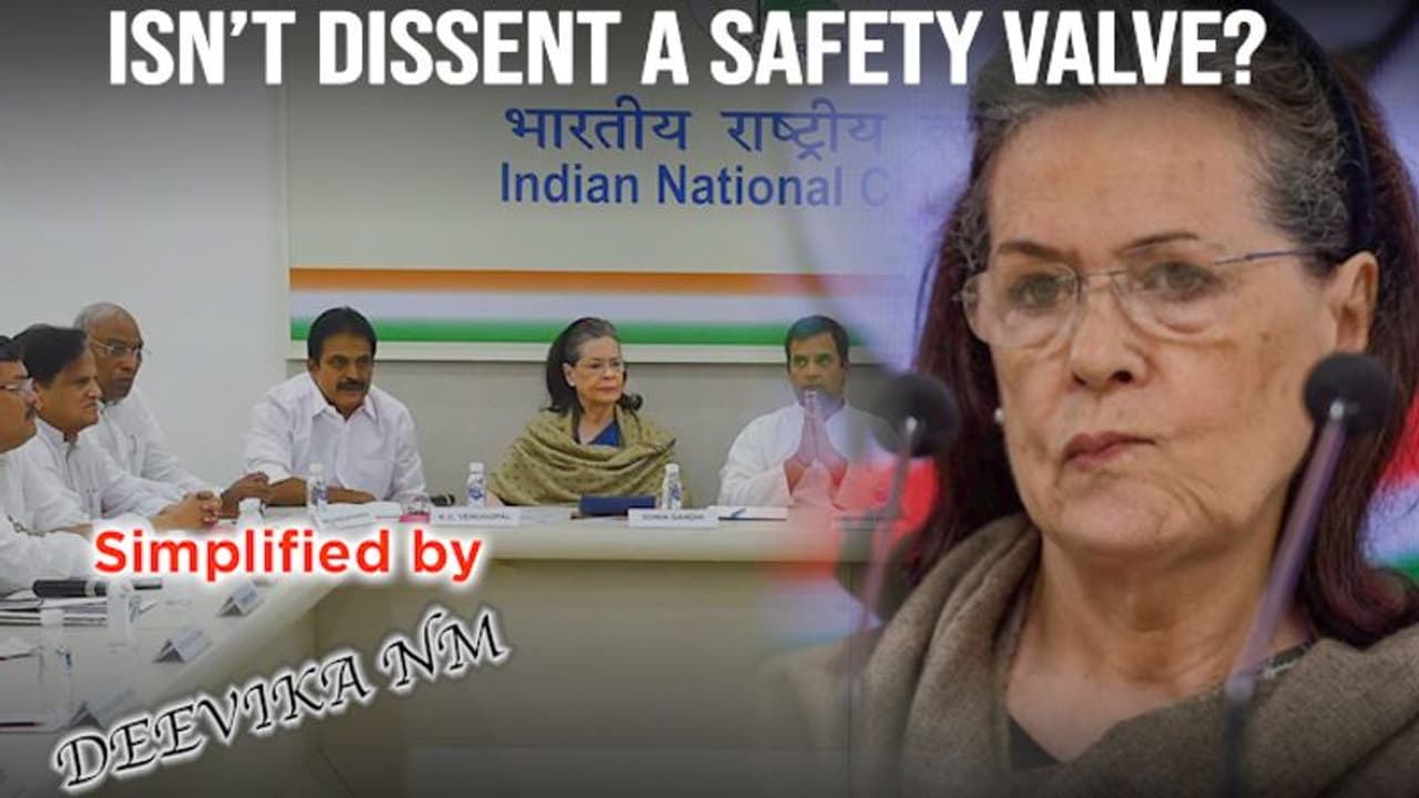 Congress punishes writers of dissent letters | Congress Punishes ...