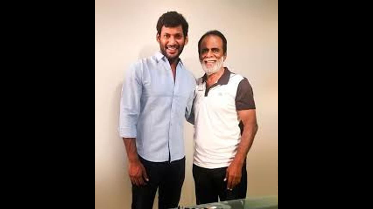 என்னது நடிகர் விஷால் அப்பாவா இது?... 82 வயசிலும் உடம்பை எப்படி ...