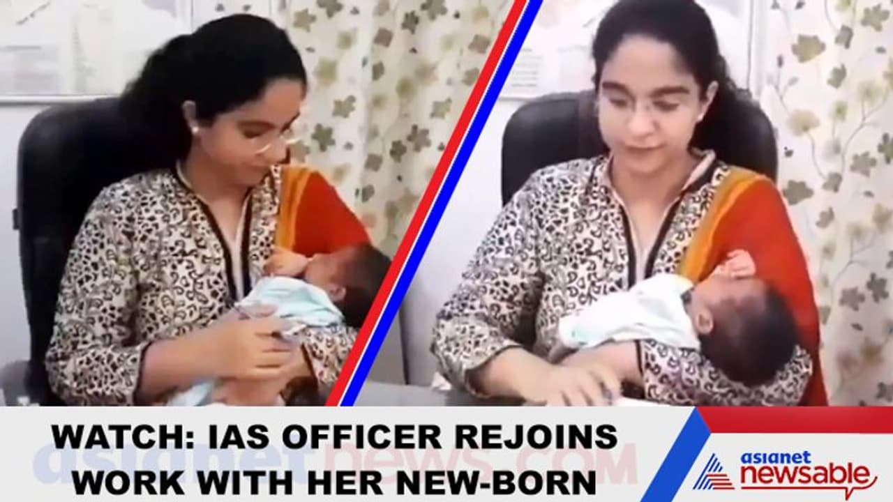 IAS officer rejoins work 14 days after delivering child, works with ...