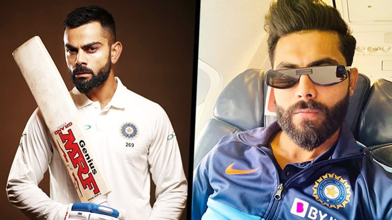 Virat Kohli to Ravindra Jadeja: 5 cricketers with most handsome beards ...