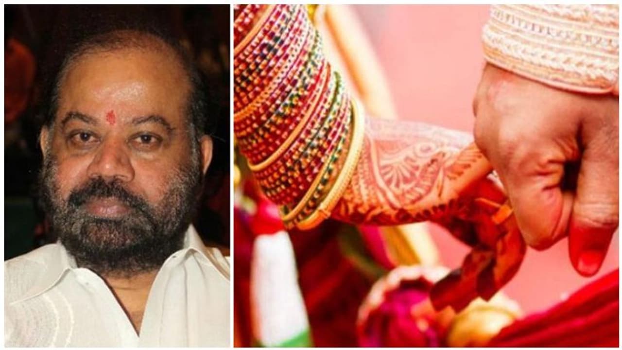 இயக்குனர் பி.வாசு மகளுக்கு பிரமாண்டமாக நடந்து முடிந்த திருமணம் ...