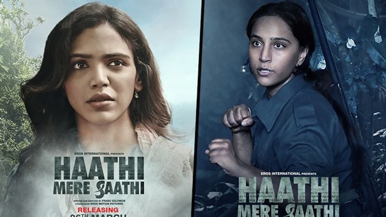Makers of Haathi Mere Saathi unveils new posters Shriya Pilgaonkar ...