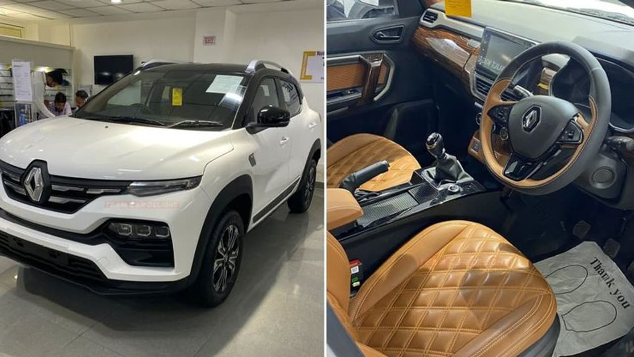 ബീജ് അകത്തളവുമായി ഒരു റെനോ കിഗര്‍ | Renault Kiger customized by dealer ...