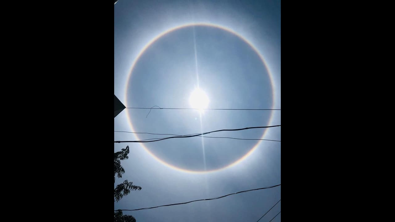 sun halos what causes a sun halo what does this rare phenomenon mean ...