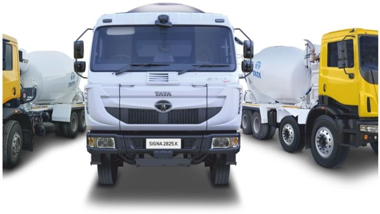 Tata Motors : മൂന്ന് ഹൈടെക് റെഡി മിക്‌സ് കോണ്‍ക്രീറ്റ് ട്രക്കുകളുമായി ...