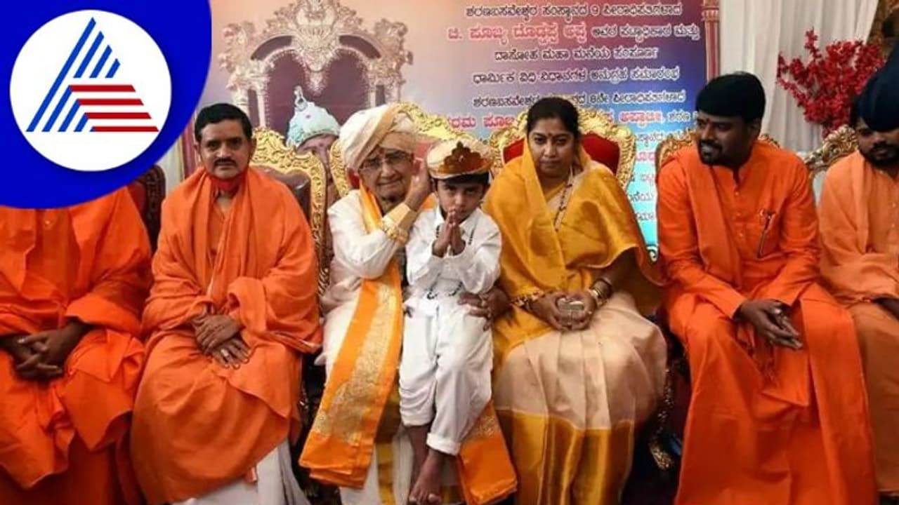 ಶಿಕ್ಷಣಕ್ಕೆ ಒತ್ತು ನೀಡುವ ಶರಣ ಬಸವೇಶ್ವರ ಸಂಸ್ಥಾನಕ್ಕೆ 5 ವರ್ಷದ ಕಿರಿಯ ಪೀಠಾಧಿಪತಿ ...