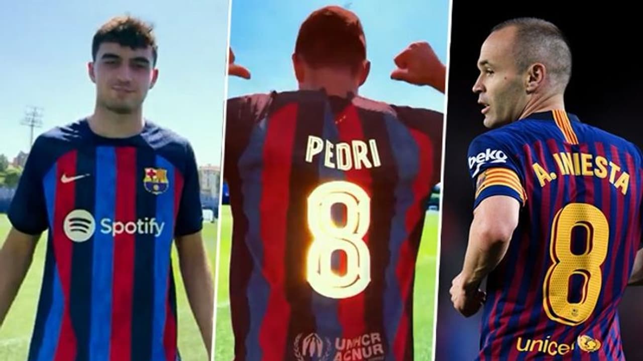 Pedri 8 era begins: Barcelona fans thrilled after youngster gets ...