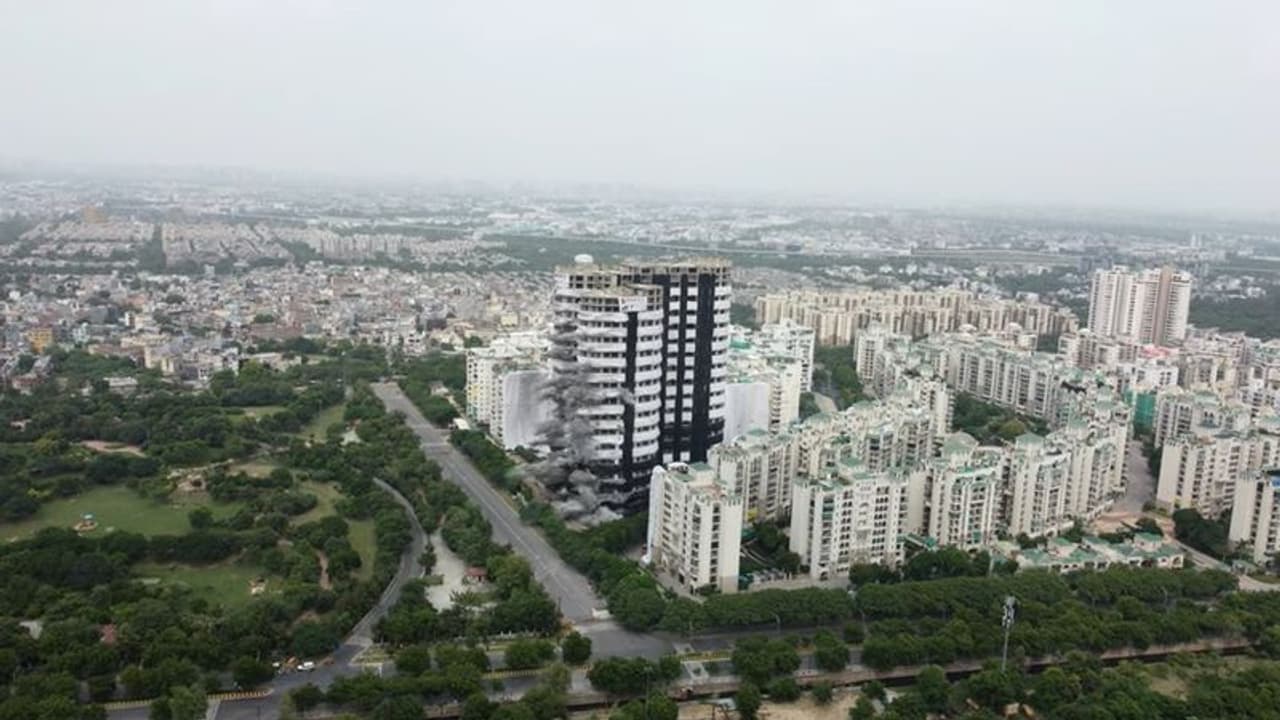 Noida's Supertech twin towers demolished: Over 100 families express ...