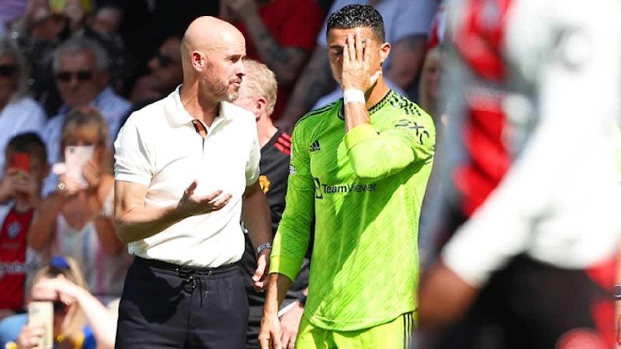 UEL 2022-23: 'Ronaldo had an impact in this game' - Ten Hag after ...