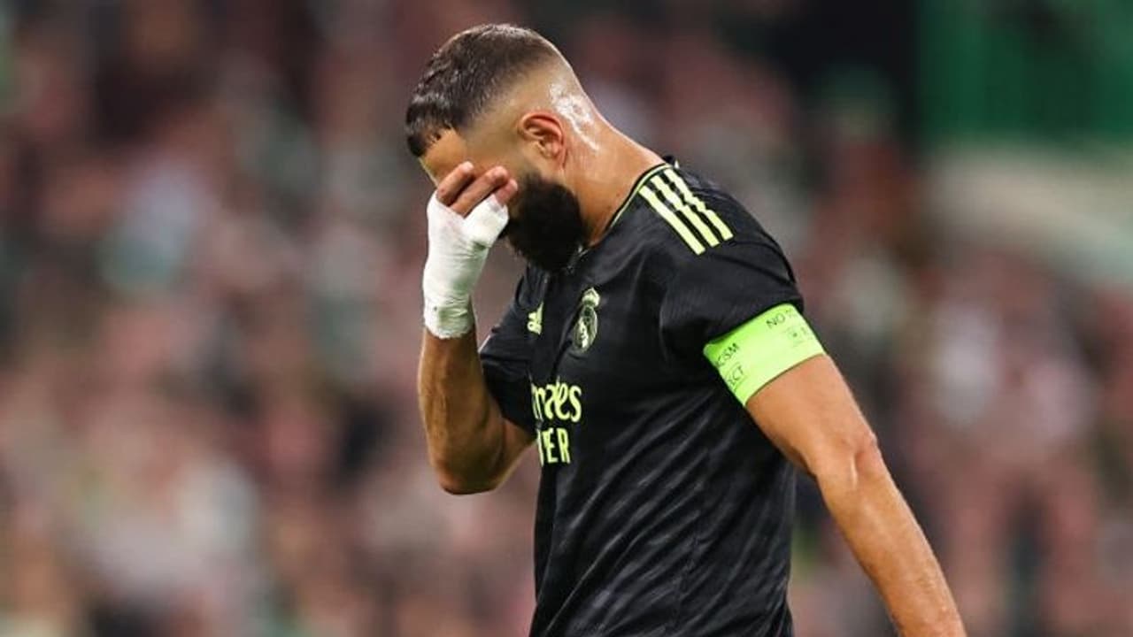 Setback for Real Madrid: Karim Benzema out of action for three weeks ...