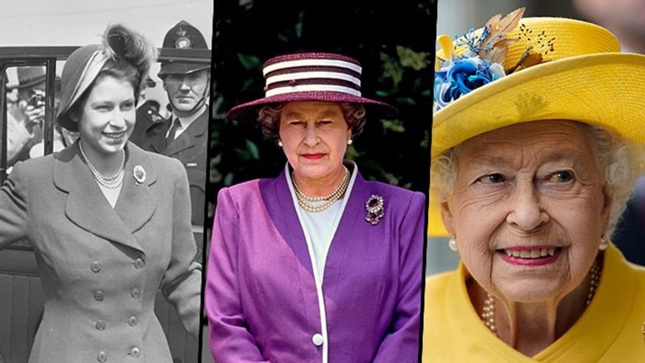 Crowning glory: From florals to pastels, a look at Queen Elizabeth II's ...