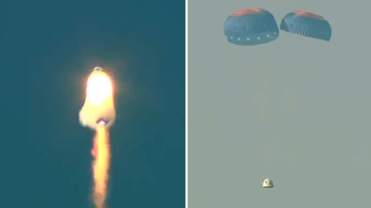 Jeff Bezos' Blue Origin suffers rocket failure during uncrewed NS-23 ...