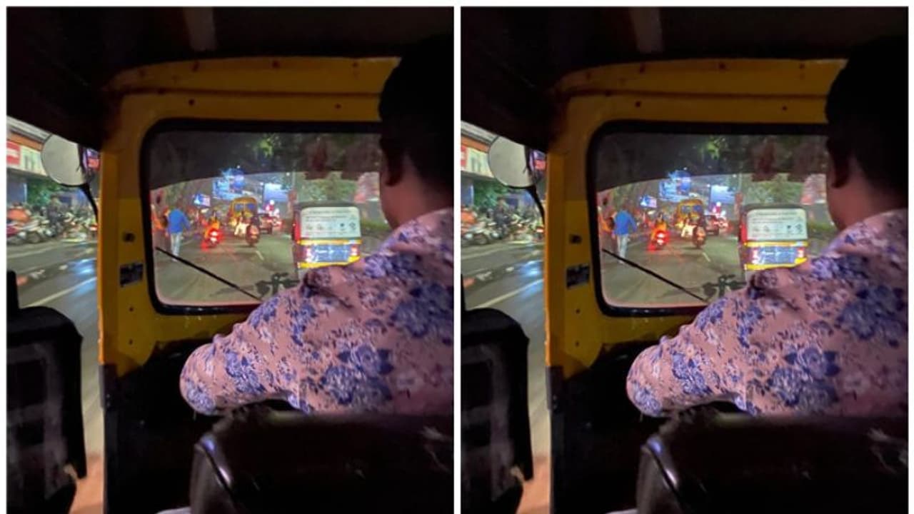 మెర్సిడెస్ బెంజ్ ఎస్ క్లాస్ కారు రోడ్డుపైనే వదిలి ఆటోలో ప్రయాణించిన 1668