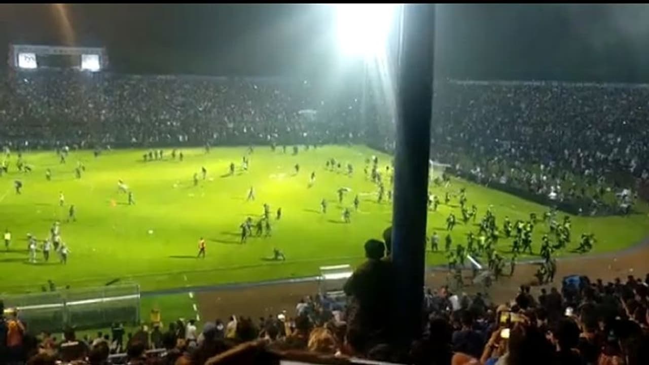 At least 174 dead in stampede, riot at football match in Indonesia ...