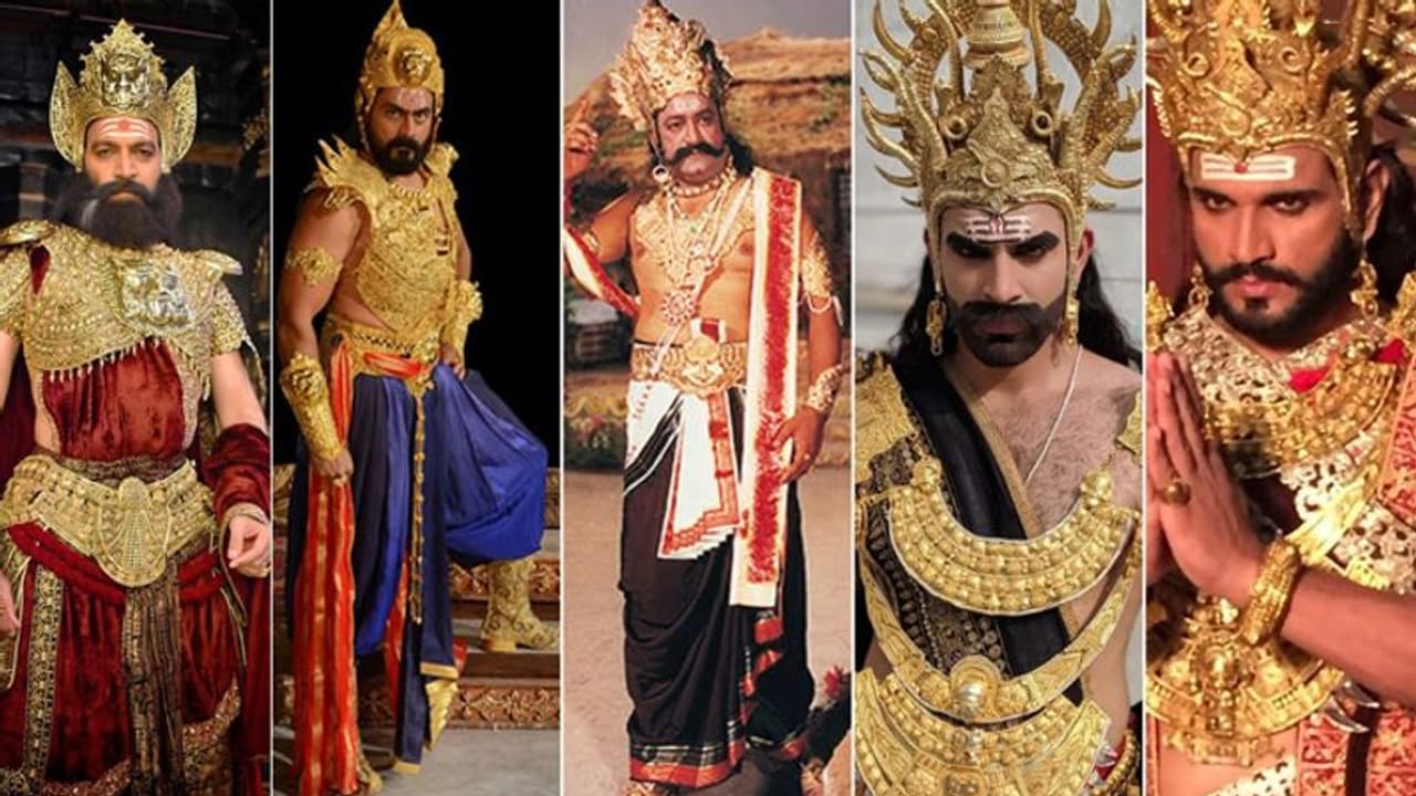 परदे पर इन कलाकारों ने निभाया रावण का किरदार, किसी को ताउम्र मिला ...