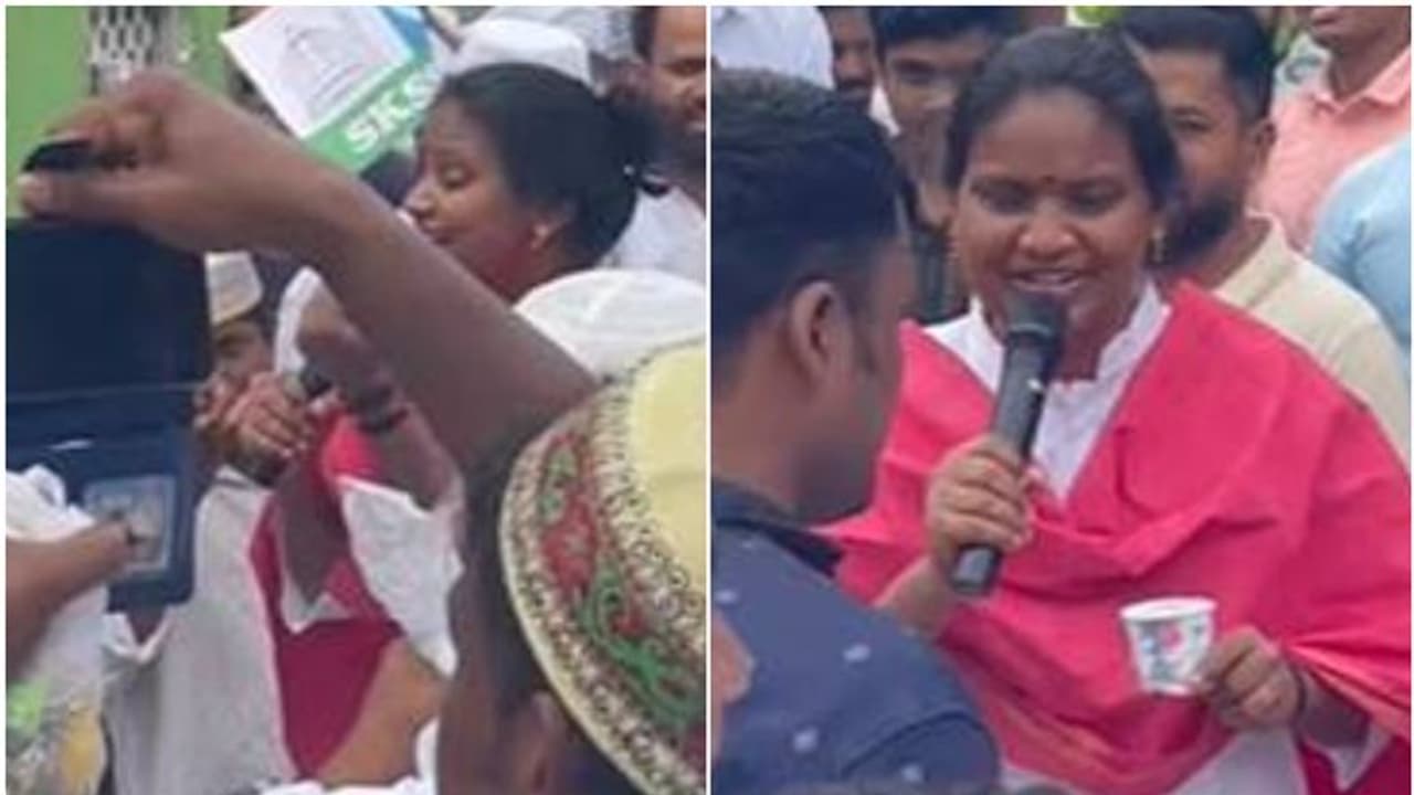 ഈണത്തിൽ, താളത്തിൽ നബിദിന പാട്ട് പാടി സ്നേഹം പങ്കിട്ട് രമ്യ ഹരിദാസ് ...