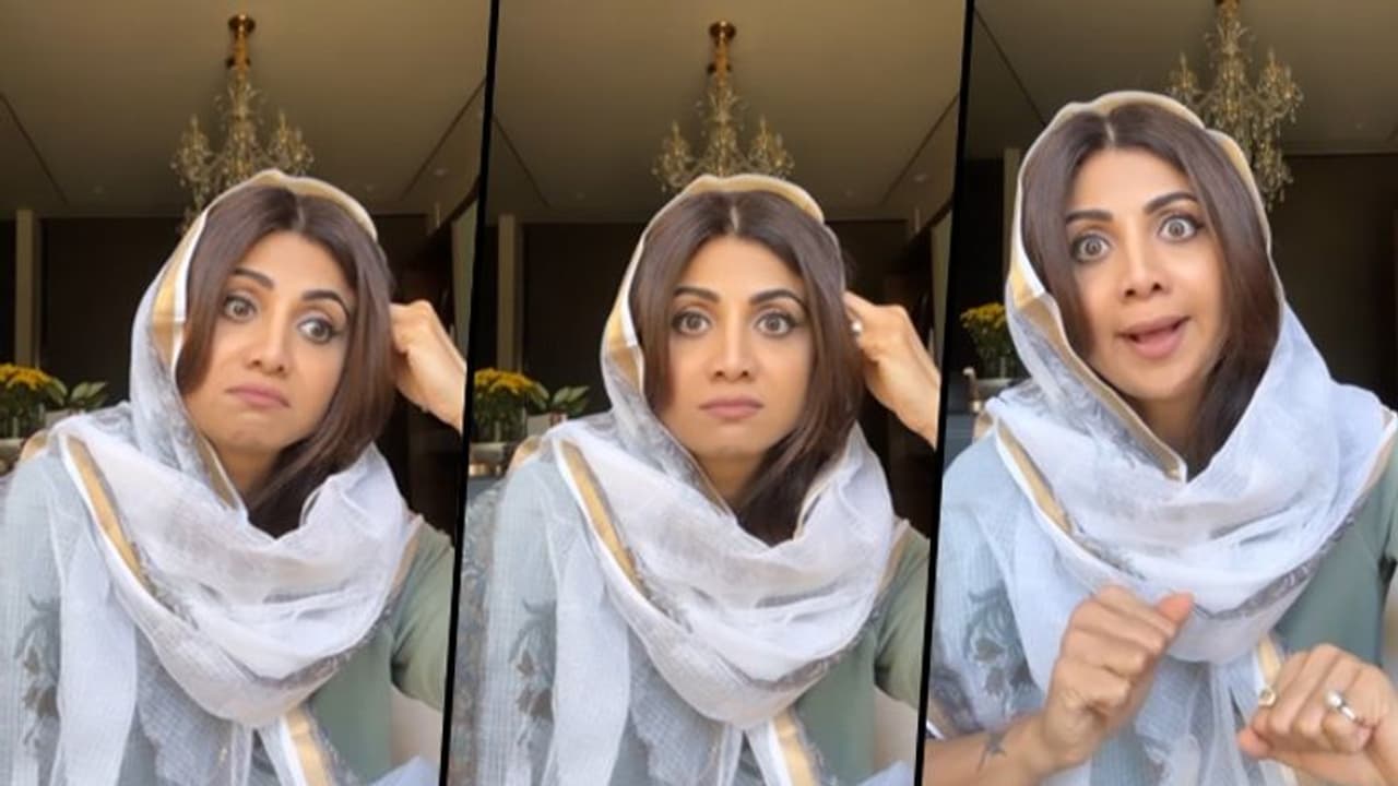 Shilpa Shetty's funny Bhojpuri video: Actress lip-syncing popular ...