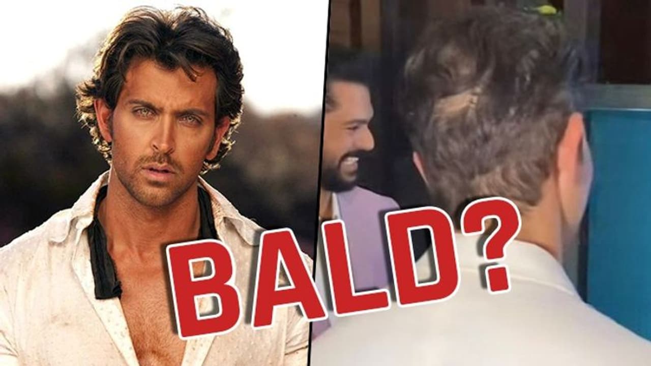 SHOCKING VIDEO: Is Hrithik Roshan getting BALD? Social media users ...