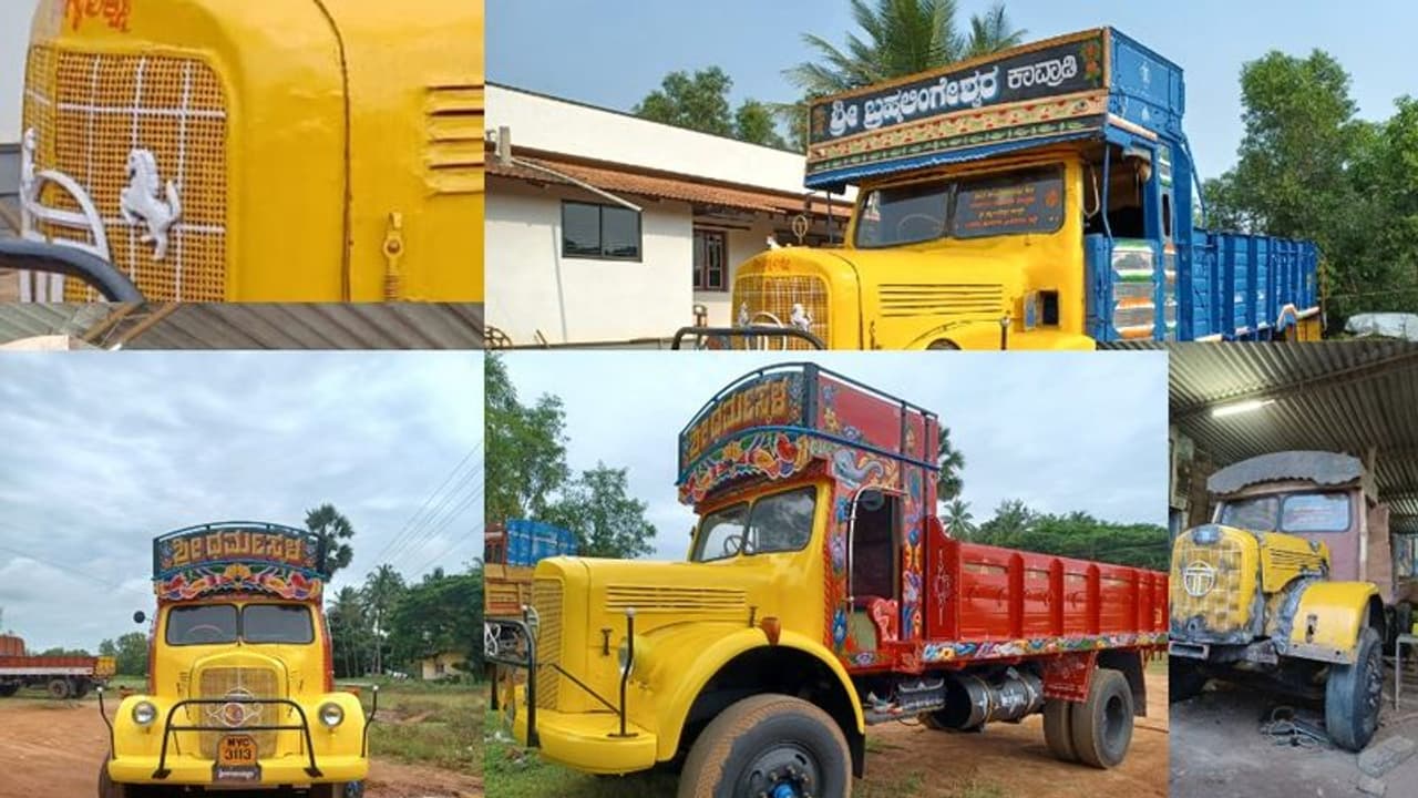 ಹಳೆ ಟ್ರಕ್ ನ್ಯೂ ಲುಕ್: ಮಂಜೂಷಾ ಮ್ಯೂಸಿಯಂ ಸೇರಿದ 1960ರ ಟಾಟಾ ಗಾಡಿ | A New Look ...