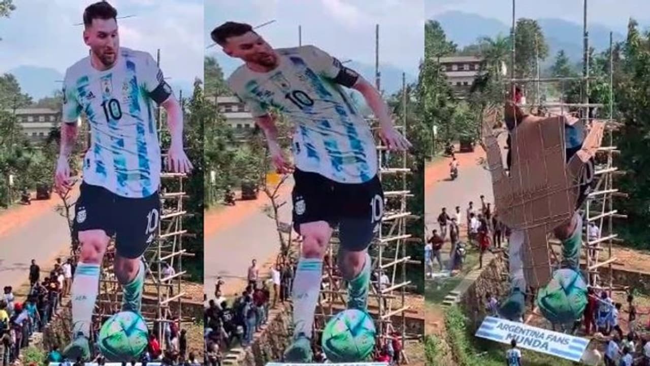 FIFA World Cup: கேரளாவில் களைகட்டிய கொண்டாட்டம்.. பிரம்மாண்ட கட் ...
