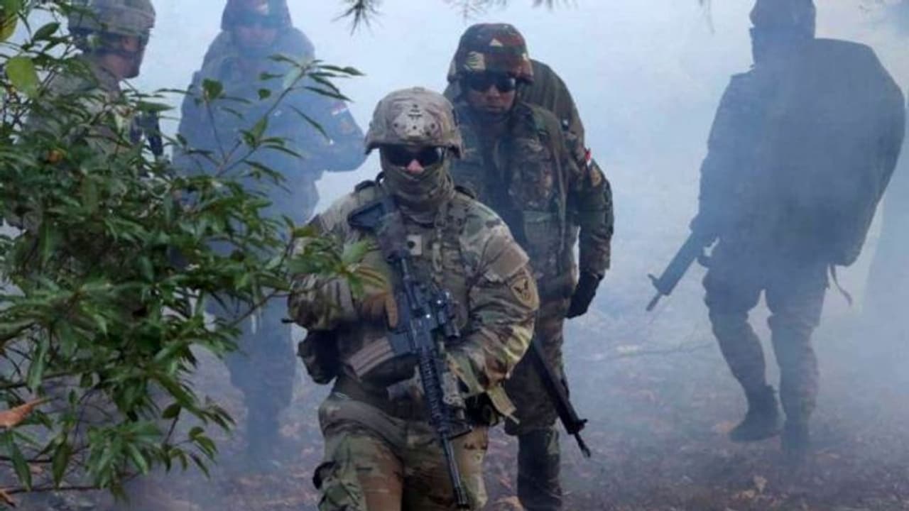 'Yudh Abhyas' high up in the Himalayan mountains | Asianet Newsable