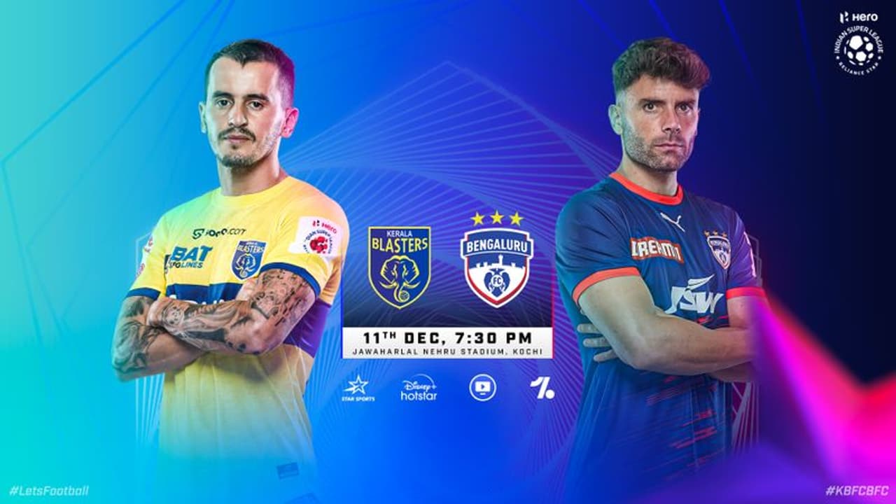 ISL 2022-23: Kerala Blasters aim 5th straight conquest; face Bengaluru ...