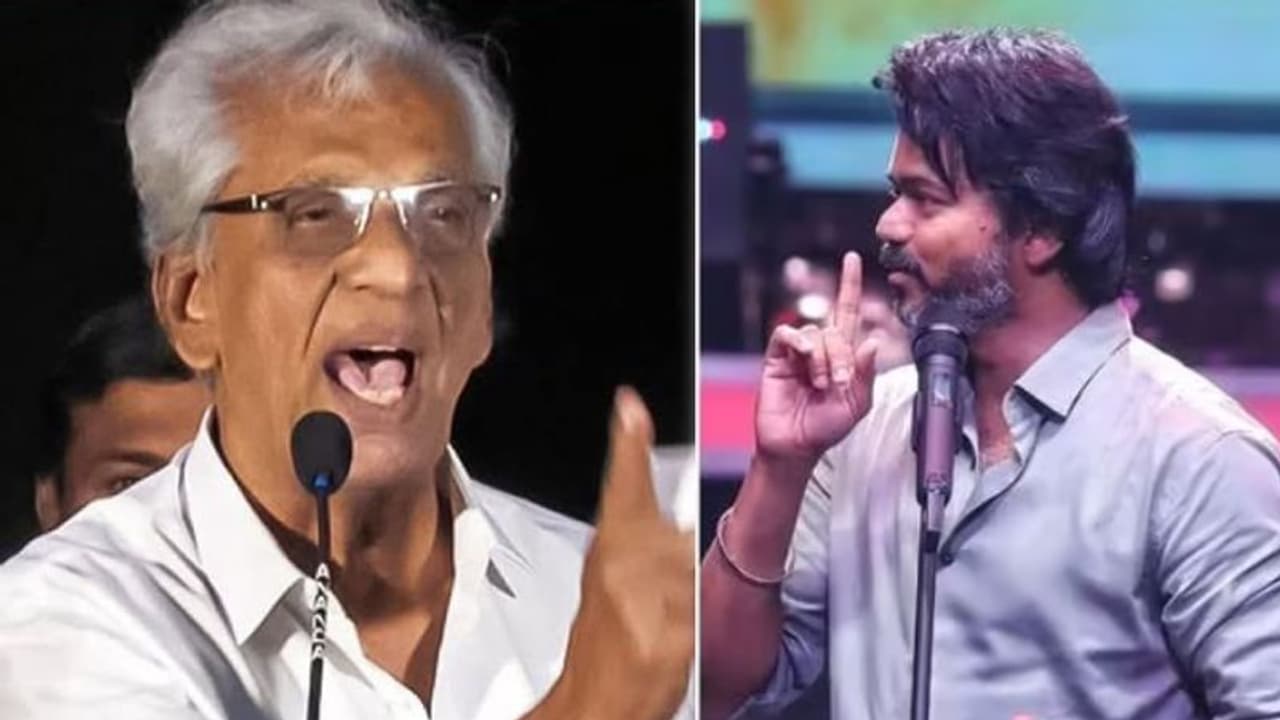 K Rajan slams Vijay : இவ்ளோ பிளாப் படங்கள்... நீங்க எப்படி ...