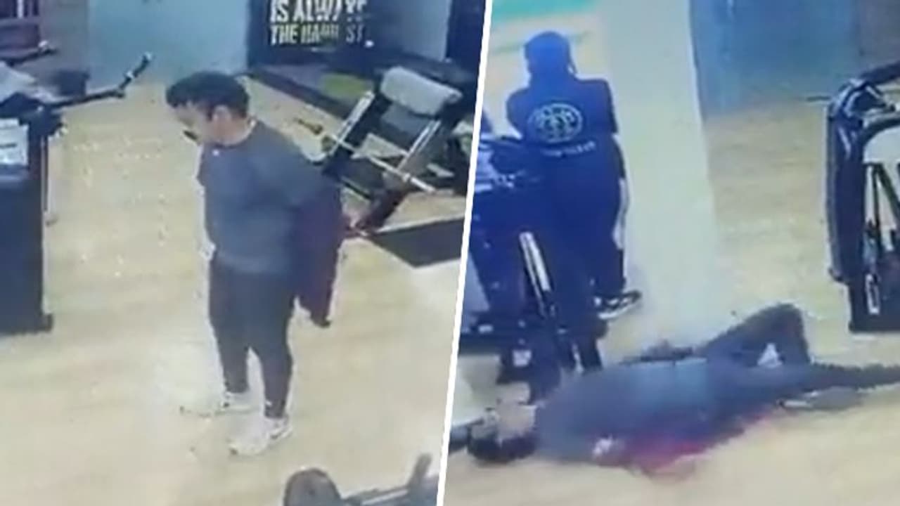 Watch: Indore Man dies of heart attack while exercising at gym ...