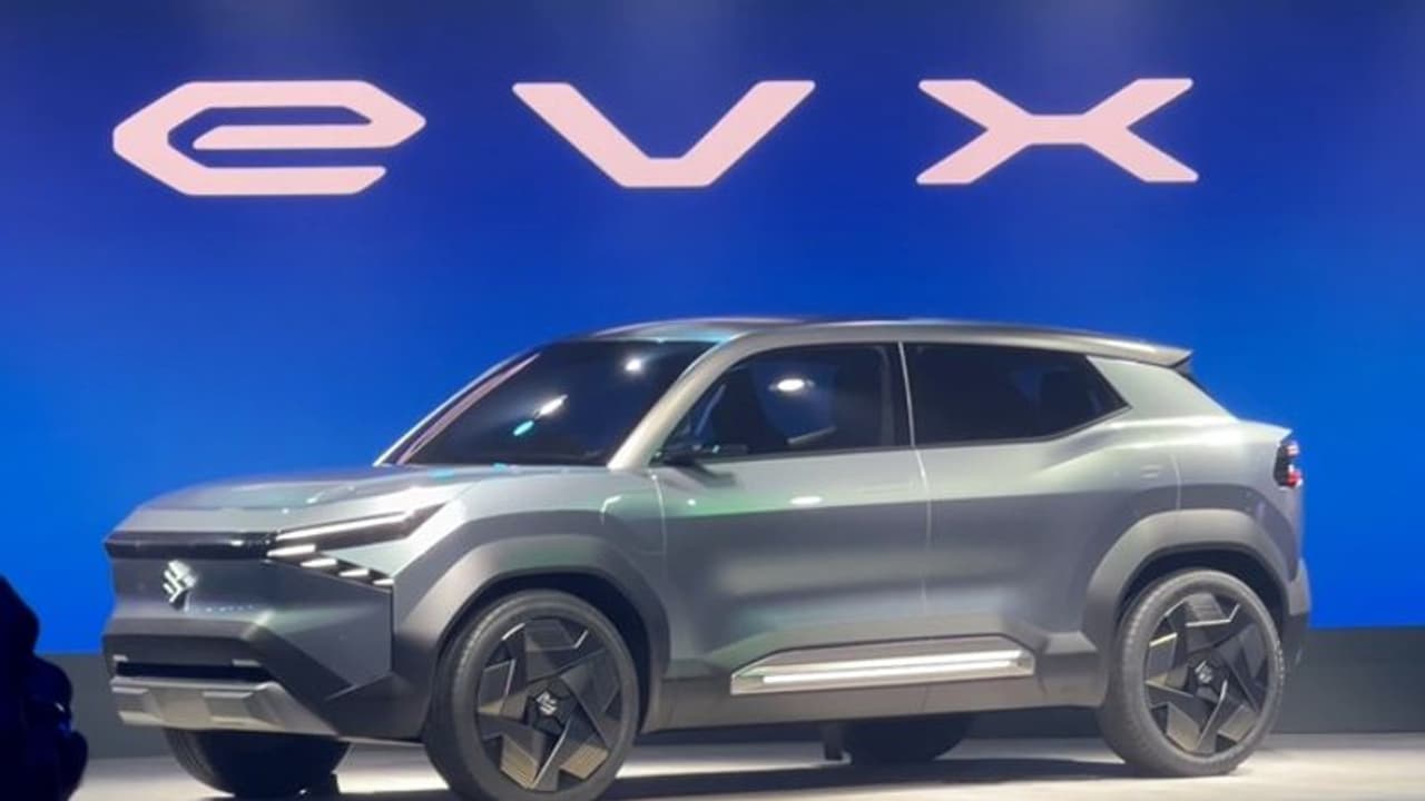 Maruti Suzuki Concept EVX SUV unveiled at Auto Expo 2023; from range to ...