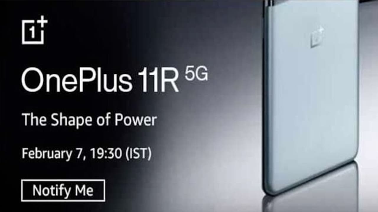 OnePlus 11R 5G launch date for India announced, teased on Amazon ...