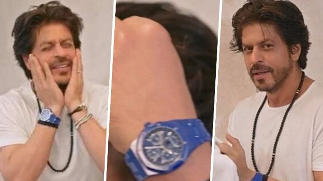 Love Shah Rukh Khan's stylish blue wristwatch? The cost will blow your ...