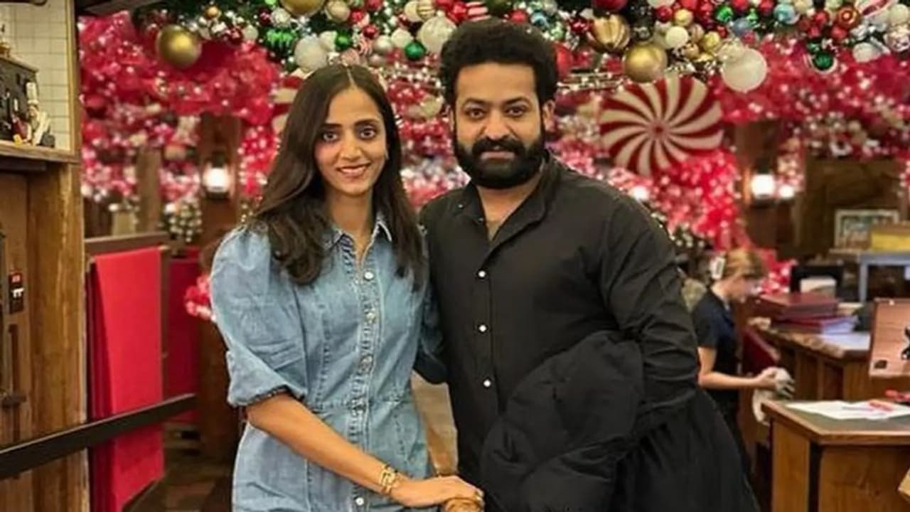 RRR star Jr NTR shares an adorable post for his wife Lakshmi Pranathi on her birthday | Asianet ...