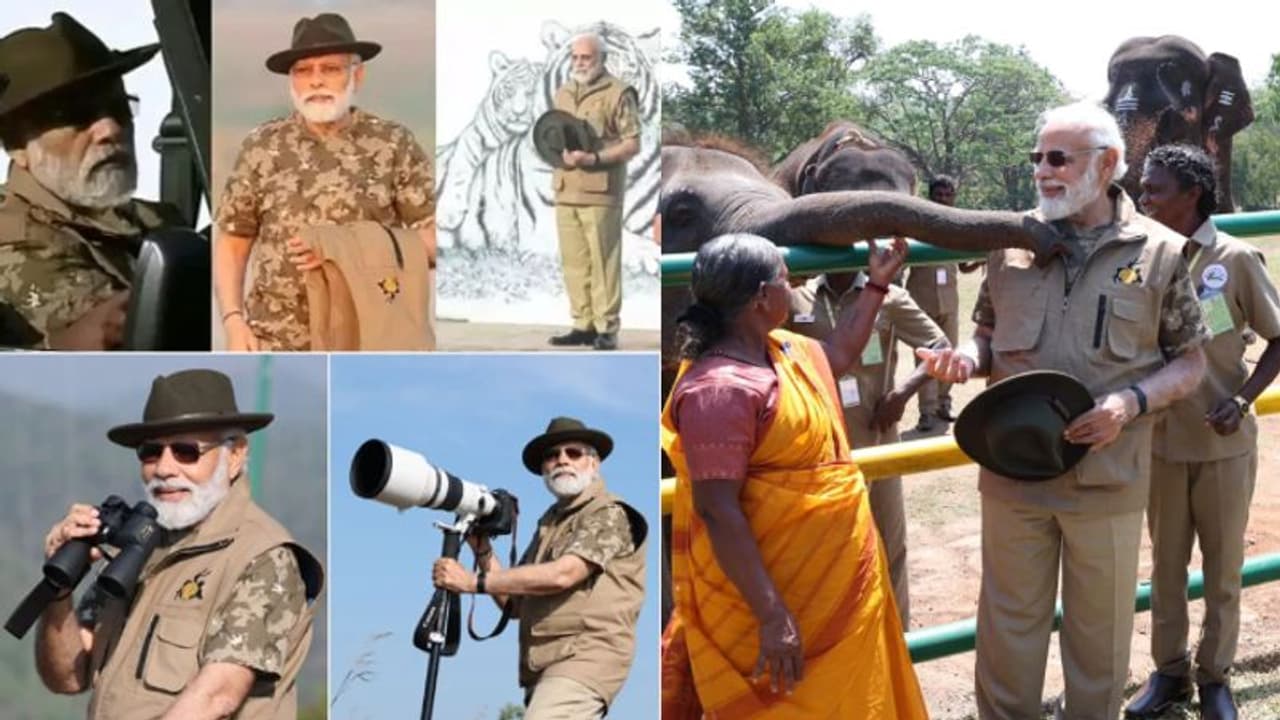 PM Modi : பந்திப்பூர் ஜீப் சவாரி முதல் பொம்மன் பெல்லி சந்திப்பு வரை ...