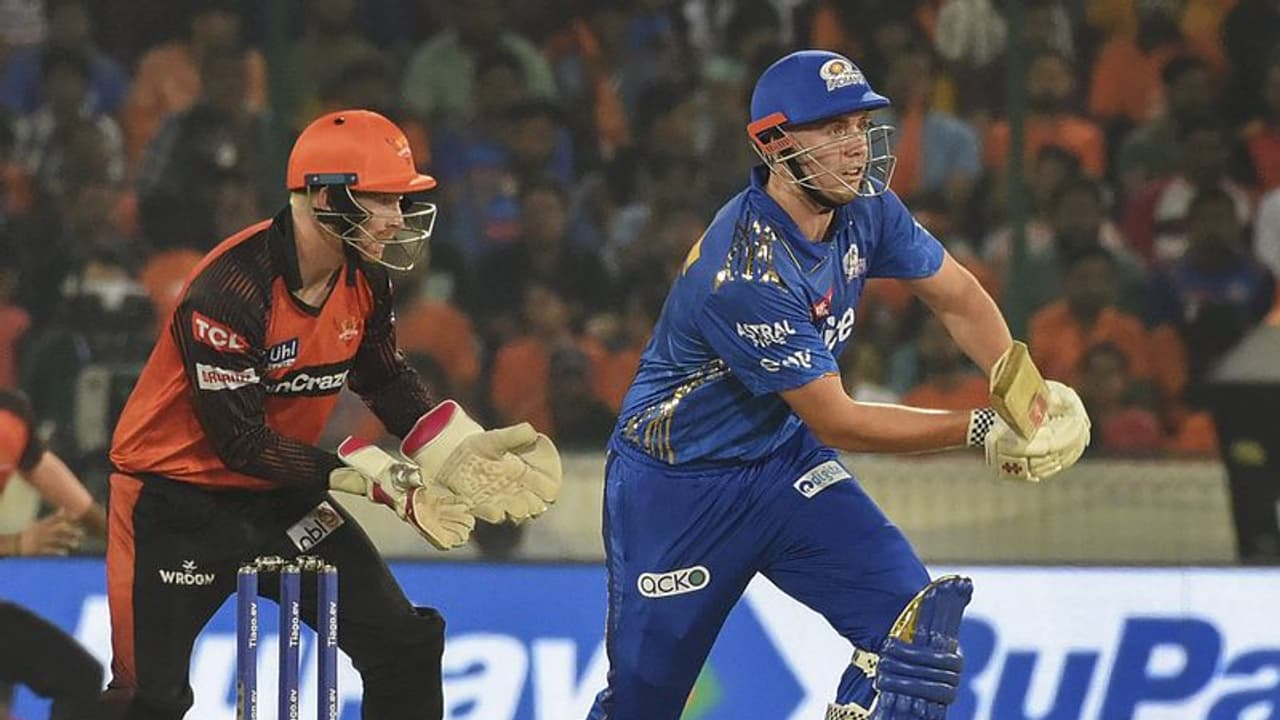 IPL 2023, SRH vs MI: Cameron Green's unbeaten 64 enough to hand Mumbai ...