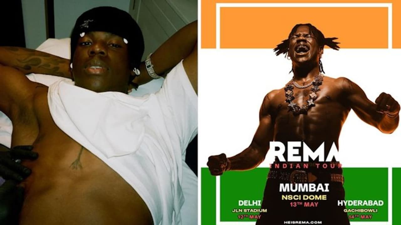Calm Down singer Rema tour in India: Prominent Afro singer will perform ...