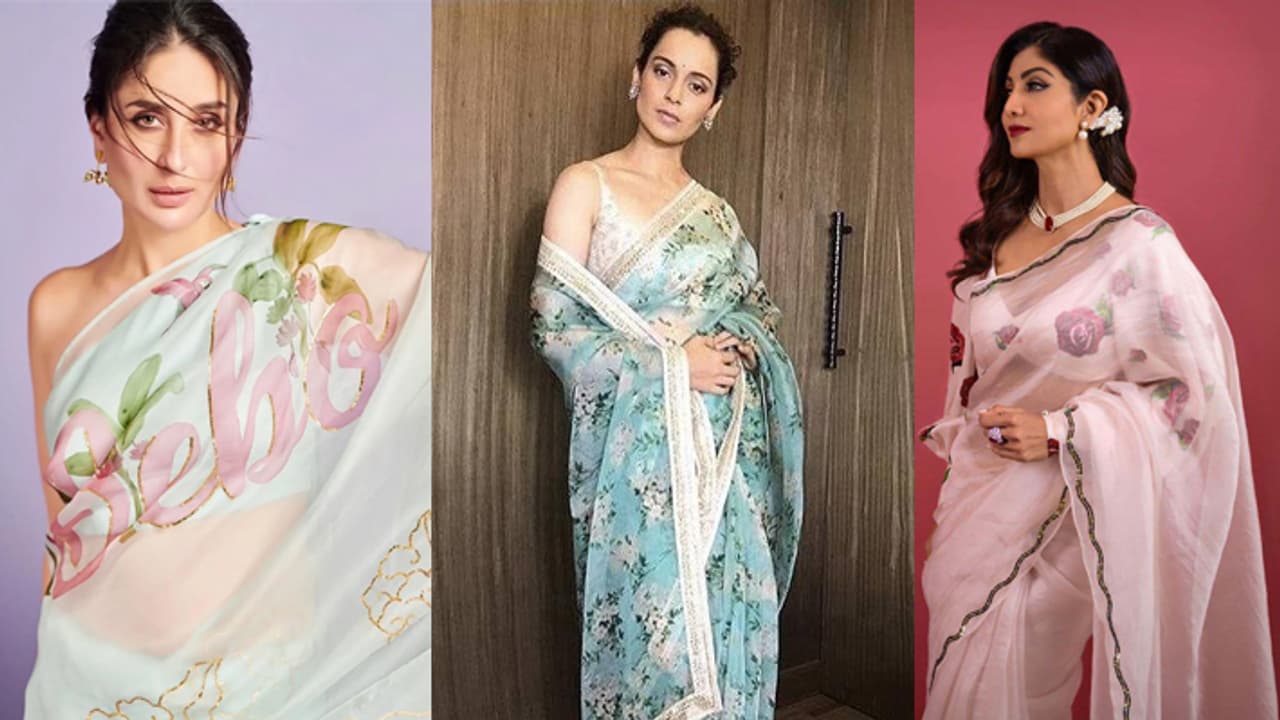 Summer Saree Idea: गर्मियों के लिए एकदम परफेक्ट है ये लेटेस्ट ऑर्गेंजा ...