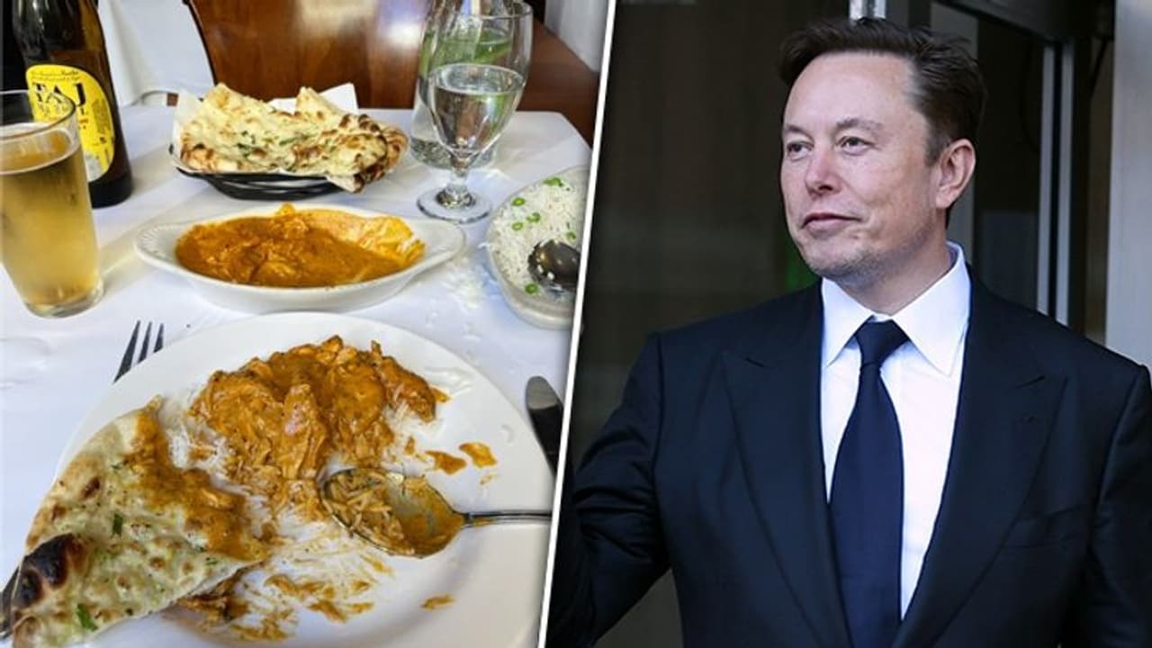 Elon Musk praises butter chicken and naan in a viral post; netizens ...