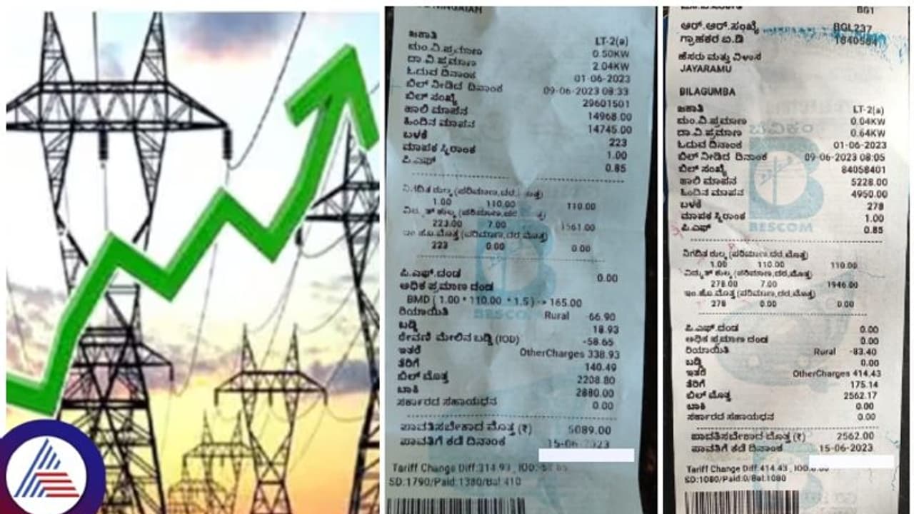 ಗೃಹಜ್ಯೋತಿ ಜಾರಿಗೂ ಮುನ್ನ ವಿದ್ಯುತ್‌ ಬೆಲೆ ಏರಿಕೆ ಶಾಕ್! ಬಿಲ್‌ ದುಪ್ಪಟ್ಟು ಬರಲು ...